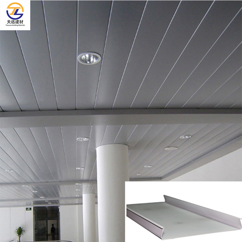 PVDF Coating High Gloss ACM Composite Aluminum Metal Ceiling Panels